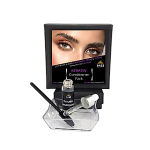 Eyelash Brow KERATIN Conditioner Serum for LAMINATION Perm/Lift/Tint/Wax AFTERCARE & Growth (1-5ml & Free Brush)