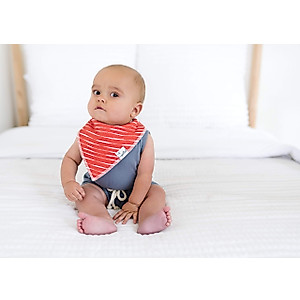 Copper Pearl Baby Bandana Drool Bibs for Drooling and Teething Gift Set 'Nautical' (Pack of 4)