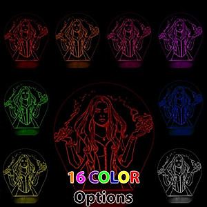 Scarlet Witch Avengers 3D night light