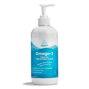 Omega 3 Fish Oil for Dogs and Cats | Premium Quality Omega 3 Supplement for Dogs and Cats (16 Ounce)