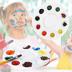 Mr. Pen- Paint Tray Palettes, 4 Pack, Paint Pallet, Paint Tray, Paint Palette, Paint Supplies, Palette, Paint Holder, Painting Palette, Paint Trays for Kids, Plastic Palette, Paint Pallets for Kids