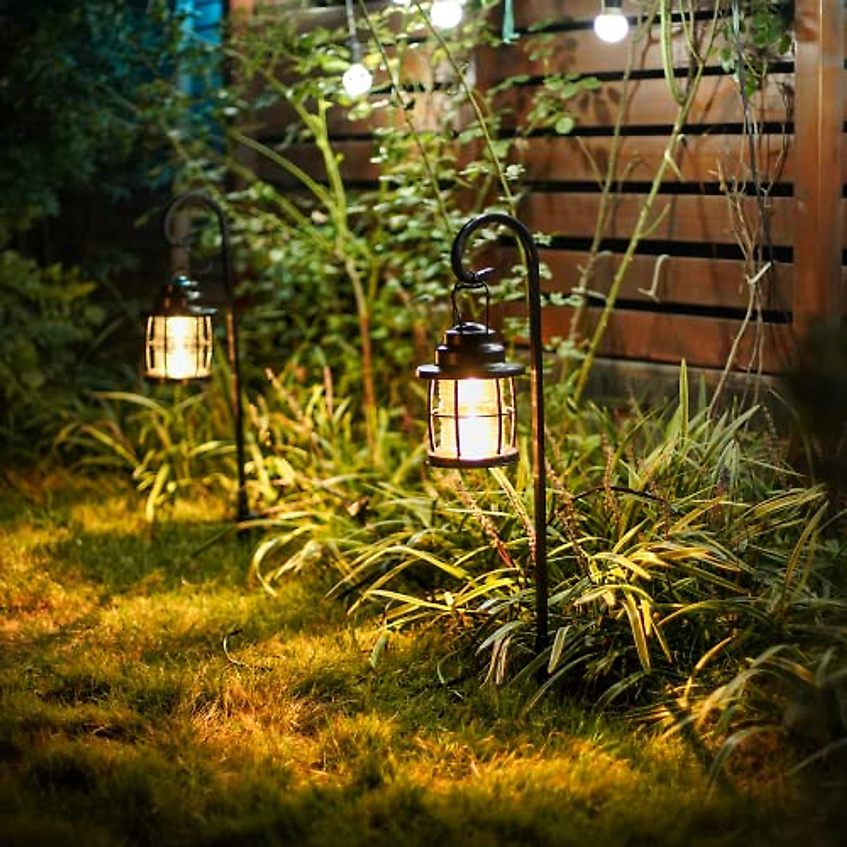 Malibu Harbor Collection LED Pathway Light LED Low Voltage Landscape Lighting, Hanging Pathway Lights Dual Use Shepherd Hook Lights for Driveway, Yard, Lawn, Pathway, Garden 8422-4110-01