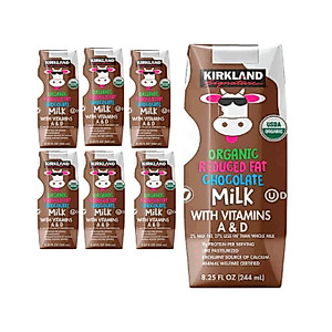 Organic Milk Chocolate | Grass Fed Vegan Milk With 8g Protein | Shelf Stable Single Serve Cartons | On-The-Go | 8.25 FL oz 6 Pack | Every Order is Elegantly Packaged in a Signature BETRULIGHT Branded Box!