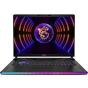 MSI Raider 16.0" WUXGA 144Hz Gaming Laptop (Intel i9-13950HX, 32GB DDR5, 1TB PCIe SSD, GeForce RTX 4060 8GB w/Dynamic Boost, RGB KYB, WiFi 6E, BT 5.3, Thunderbolt 4, Win10P) w/Hub