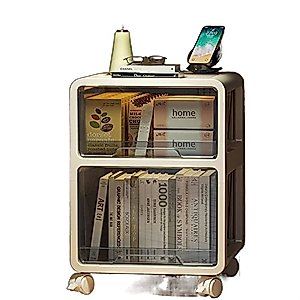 HIGOH Bedside Table Beautiful and Cheap Bedside Table Storage Drawer Console Bedside Table Dresser Office Mesitas De Noche Bathroom Furniture