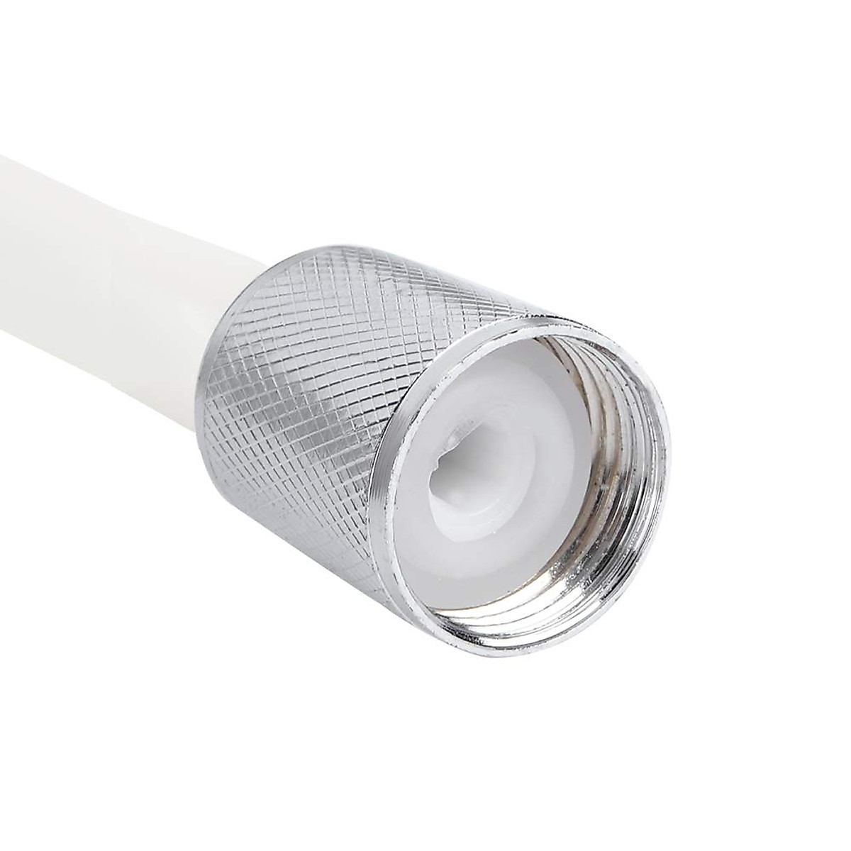 Flexible Shower Hose, Shower Hose, ABS Flexible Telescopic Shower Hose for Water Plumbing Toilet Bidet Sprayer Gun Bathroom (White)