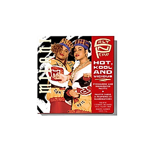 Salt-N-Pepa Hot, Kool And Vicious Eyeshadow and Highlighter Palette - Eyeshadow Palette and Highlighter Makeup - 12 Colors Highly Pigmented Matte Shimmer Eye Shadow Makeup Palette Kit