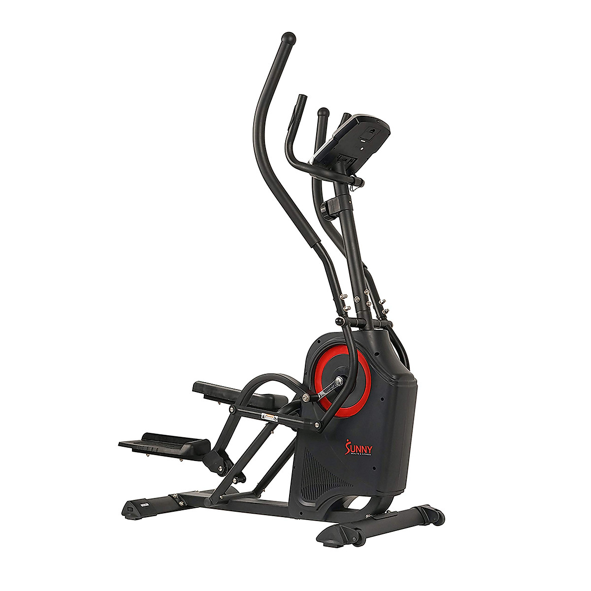 Sunny Health & Fitness Premium Cardio Climber Stepping Elliptical Machine - SF-E3919, Black