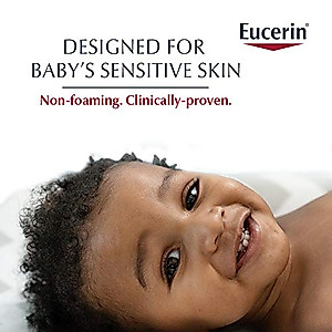 Eucerin Baby Eczema Relief Cream & Body Wash, Eczema Body Wash for Babies, 13.5 Fl Oz Bottle