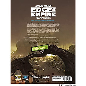 EDGE Studio Star Wars Edge of The Empire Lords of Nal Hutta SOURCEBOOK | Roleplaying Game | Strategy Game for Adults and Kids | Ages 10+ | 3-5 Players | Average Playtime 1 Hour | Made
