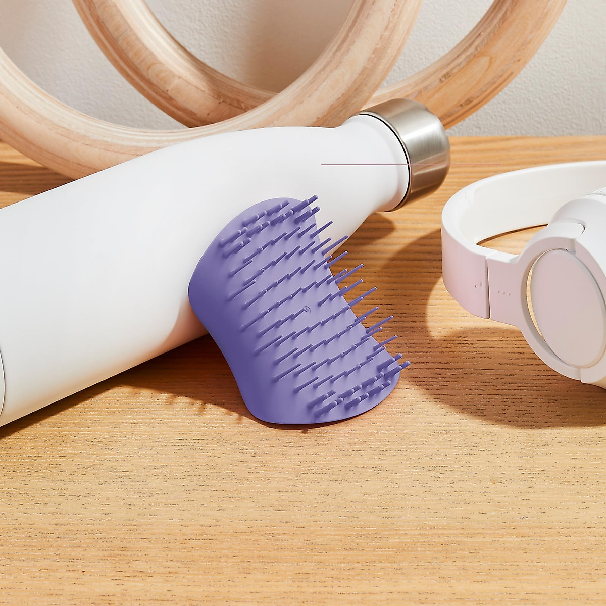 Tangle Teezer | The Scalp Exfoliator & Massager | Perfect for Hair Treatment & Scalp Detox | Lavender Lite Purple