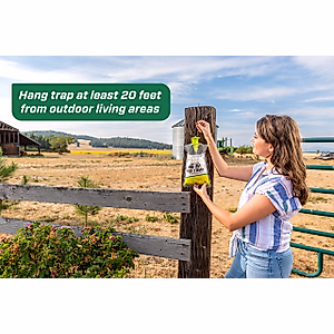 RESCUE! Big Bag Fly Trap – Disposable, Outdoor Use - 24 Traps