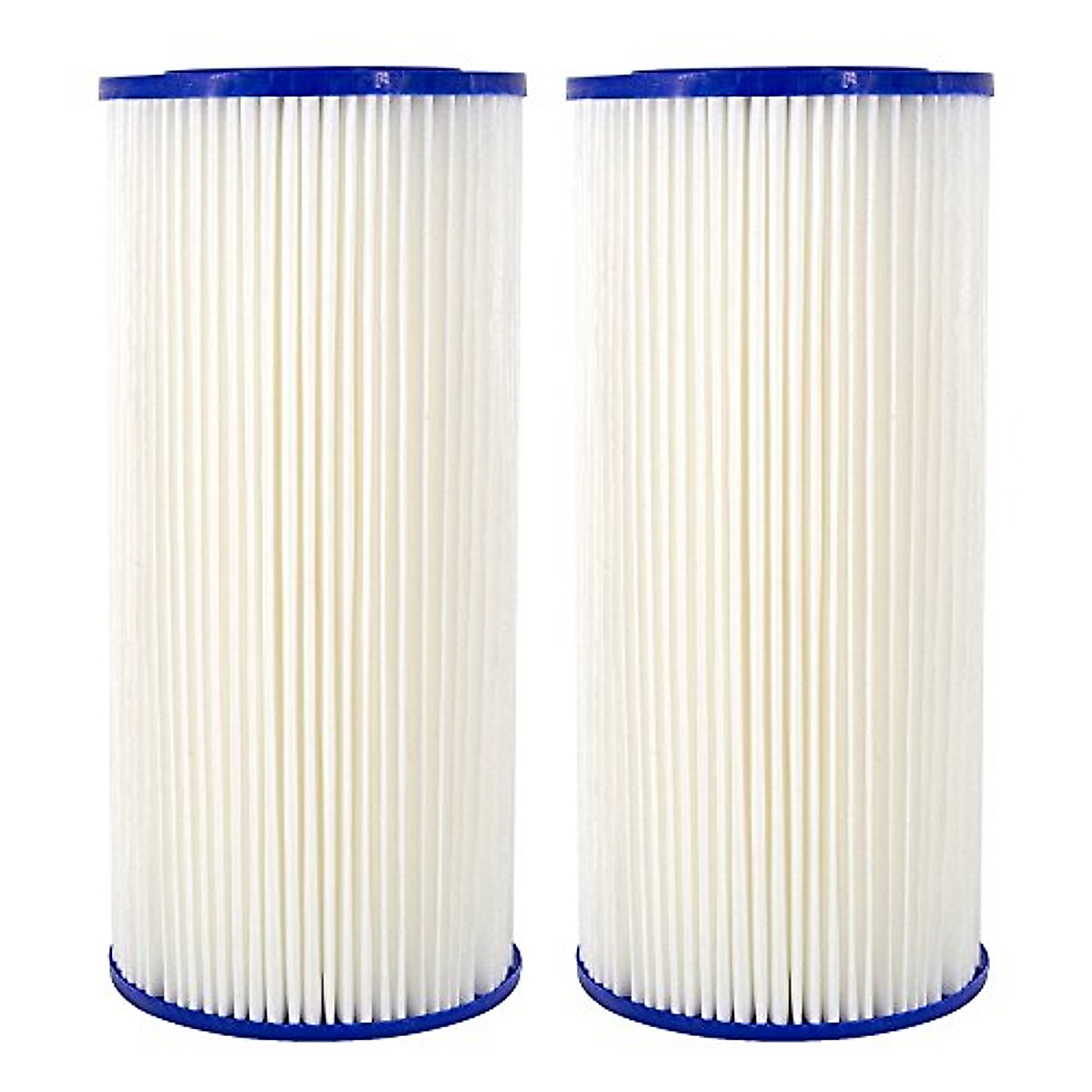 CFS – 2 Pack Heavy Duty Water Filter Cartridges Compatible with R50-BBSA Models – Remove Bad Taste & Odor – Whole House Replacement Filter Cartridge – 50 Micron – White
