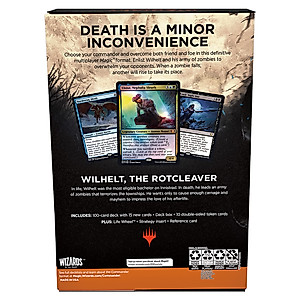 Magic: The Gathering Innistrad: Midnight Hunt Commander Deck – Undead Unleashed (Blue-Black)