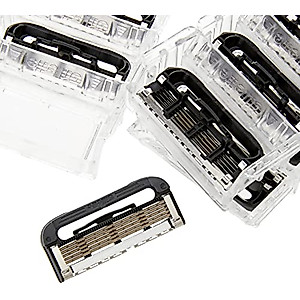 Gillette Labs Razor Blades Men, Pack of 9 Razor Blade Refills, Compatible with GilletteLabs with Exfoliating Bar and Heated Razor