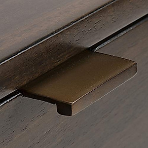 Safavieh Couture Collection Genevieve Smoked Eucalyptus 3-Drawer Writing Desk