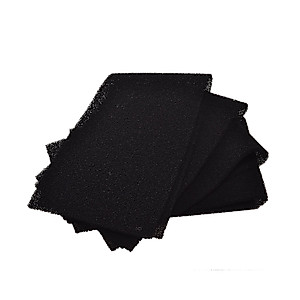 HQRP 4-Pack Carbon Filter compatible with GermGuardian FLT22CB4 Replacement for FLT4825, FLT4850PT True Hepa Filter B fits AC4000 Series