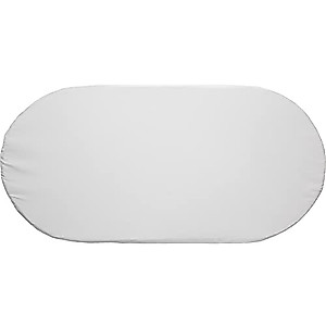 Fisher-Price Baby Bassinet Sheet, Machine-Washable Replacement Sheet for Cradle Mattress 31.63 X 15.75 Inches