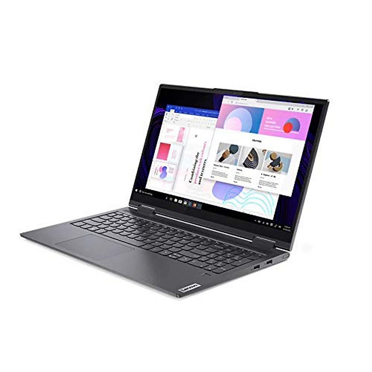 Lenovo Yoga 15.6" Slate Grey Laptop Intel i5-1135G7 8GB RAM 256GB SSD, Intel Iris Xe Graphics
