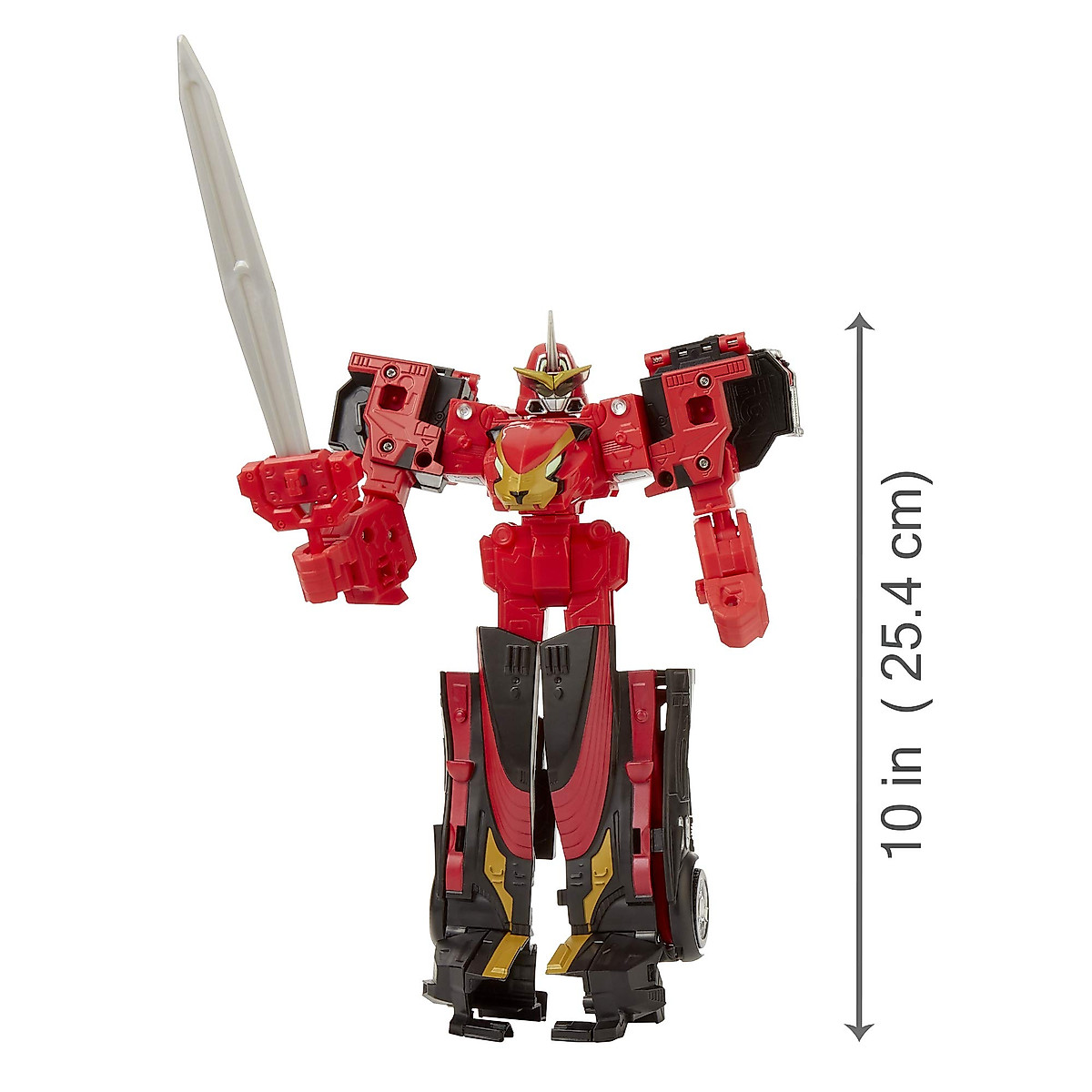 Power Rangers Beast Morphers Beast Racer Zord Converting Action Figure Toy from TV Show