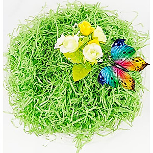 Wittocs Easter Grass Recyclable Shred Paper Super Large Pack Easter Gift Basket Filler Easter Party Decoration Wrapping Basket Filling