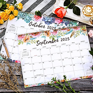 2025-2026 Calendar - JUL 2025 - DEC 2026, 14.6'' x 11.4'', Wall Calendar 2025-2026, Twin-Wire Binding, 18 Months Calendar 2025-2026, Premium Paper