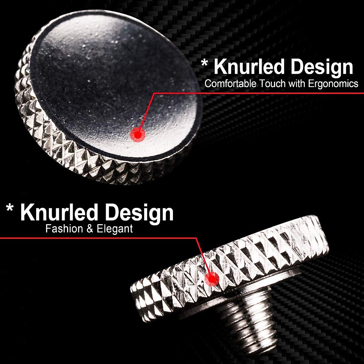 Camera Shutter Button (2 Pack/Silver) Upscale and Delicate Soft Shutter Release Button