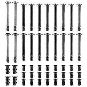 iplusmile Stainless Steel Screws Computer Case Fan Screws, 60Pcs PC Computer Cooling Fan Mount Screws Chassis Fan Screws Set for PC Case Fan CPU Fan