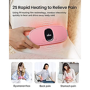 iDOO Heating Pads for Cramps & Heated Blanket Throw