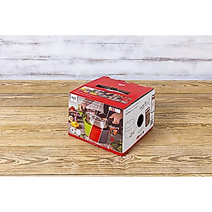 KUHN RIKON Hotpan Serving Casserole Pot, 1 Litre/14 cm, Red