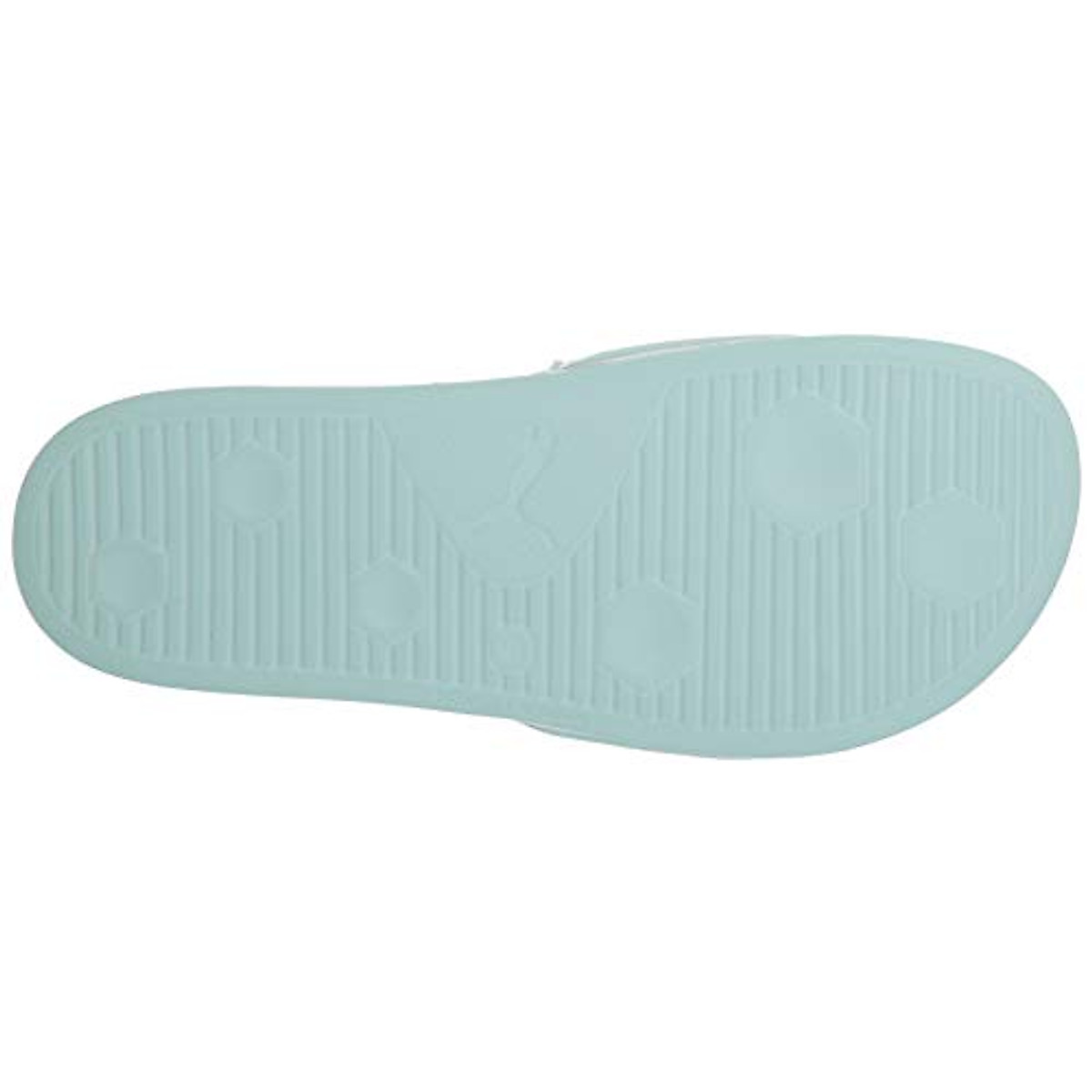 PUMA Leadcat Slide Sandal, Mist Green White Silver, 7 M US