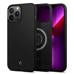 Spigen Core Armor Mag (MagFit) Compatible with MagSafe Designed for iPhone 13 Pro Max Case (2020) - Matte Black