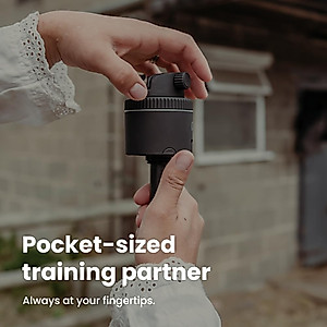 Pivo Pod Silver Equestrian Pack, Auto Face, Body, Horse Tracking Phone Holder, 360° Rotation, Remote Control for Hands-Free Video Recording