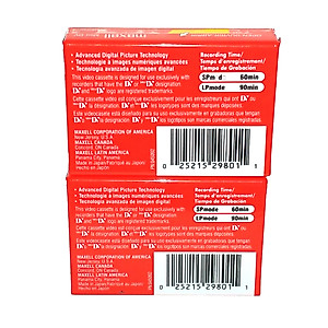 Maxell 298012 Mini Dv 2 Pack