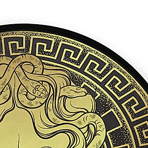 Tarity Round Non-Slip Area Rugs/Slip Floor Rug 36.2X 36.2 in Indoor Room Decorative Rugs Carpet for Living Room Bedroom