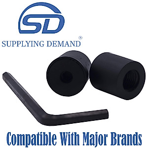 Supplying Demand SFL1402 2 Pack 1/4 Inch Safety Locking Caps with Tool