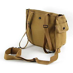 WWII WW2 US M36 Haversack Musette Field Bag Military Back Pack Canvas Khaki