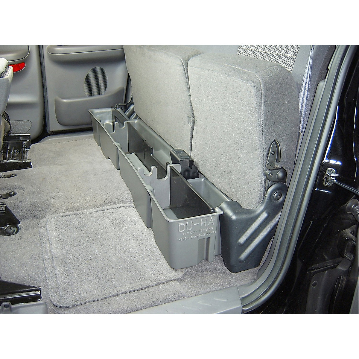 DU-HA Under Seat Storage Fits 00-03 Ford F-150 Supercab (also fits 04 Heritage Supercab), Dk Gray, Part #20007