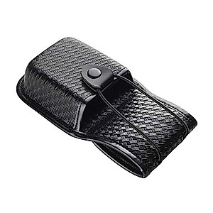 ROCOTACTICAL Basketweave Radio Pouch, Universal Radio Holder Pouch for Law Enforcement Duty Belt