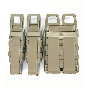 JDSMT ABS Tactical Fast Mag Molle Holster Magazine Pouch Bag (mud)