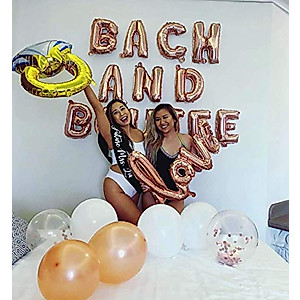 JeVenis Bach and Boujee Balloons Bachelorette Party Decor Bach Party Decorations Bride and Boujee Banner Bachelorette Decor Bach Balloons