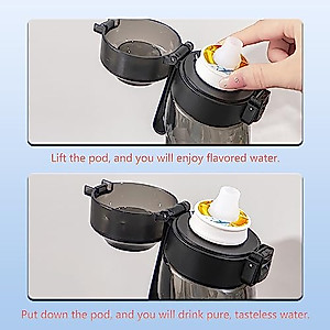 Fancemot 7 Pcs Flavor Pods for Air Up Water Bottle