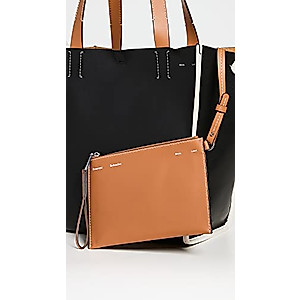 Proenza Schouler White Label Women's XL Mercer Leather Tote, Black, One Size