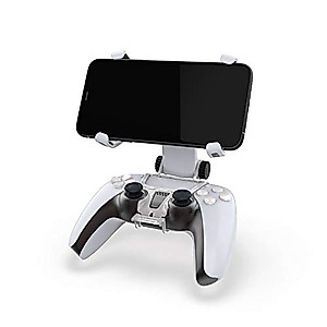 Esenlong Phone Controller Mount Adjustable Cellphone Clip Holder Compatible for PS5 Controller
