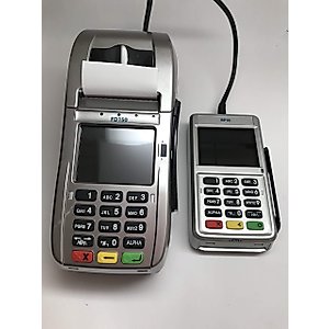 First Data FD150 EMV CTLS Credit Card Terminal and RP10 PIN Pad with Wells 350 EncryptionBundle