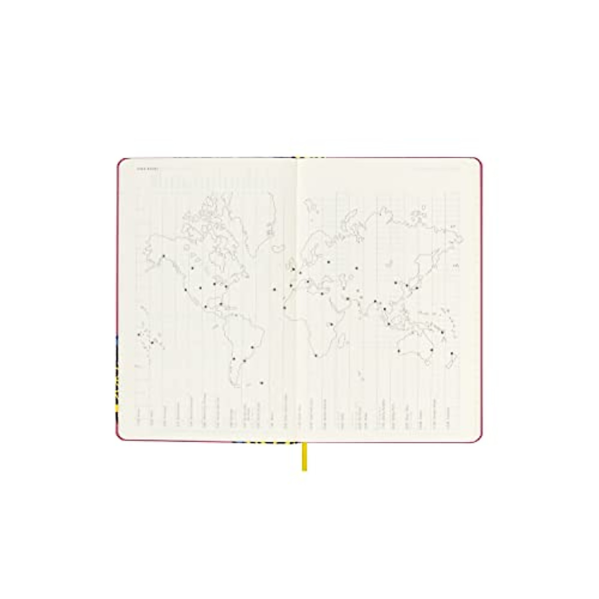 Moleskine Limited Edition Frida Kahlo 12 Month 2023 Weekly Planner, Hard Cover, Large (5" x 8.25"), Pink