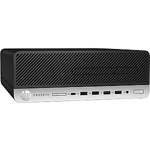 HP Prodesk 600 G3 SFF PC Desktop Intel Core i5-6500 8GB RAM 500GB HDD - Windows 10 Professional (Renewed)