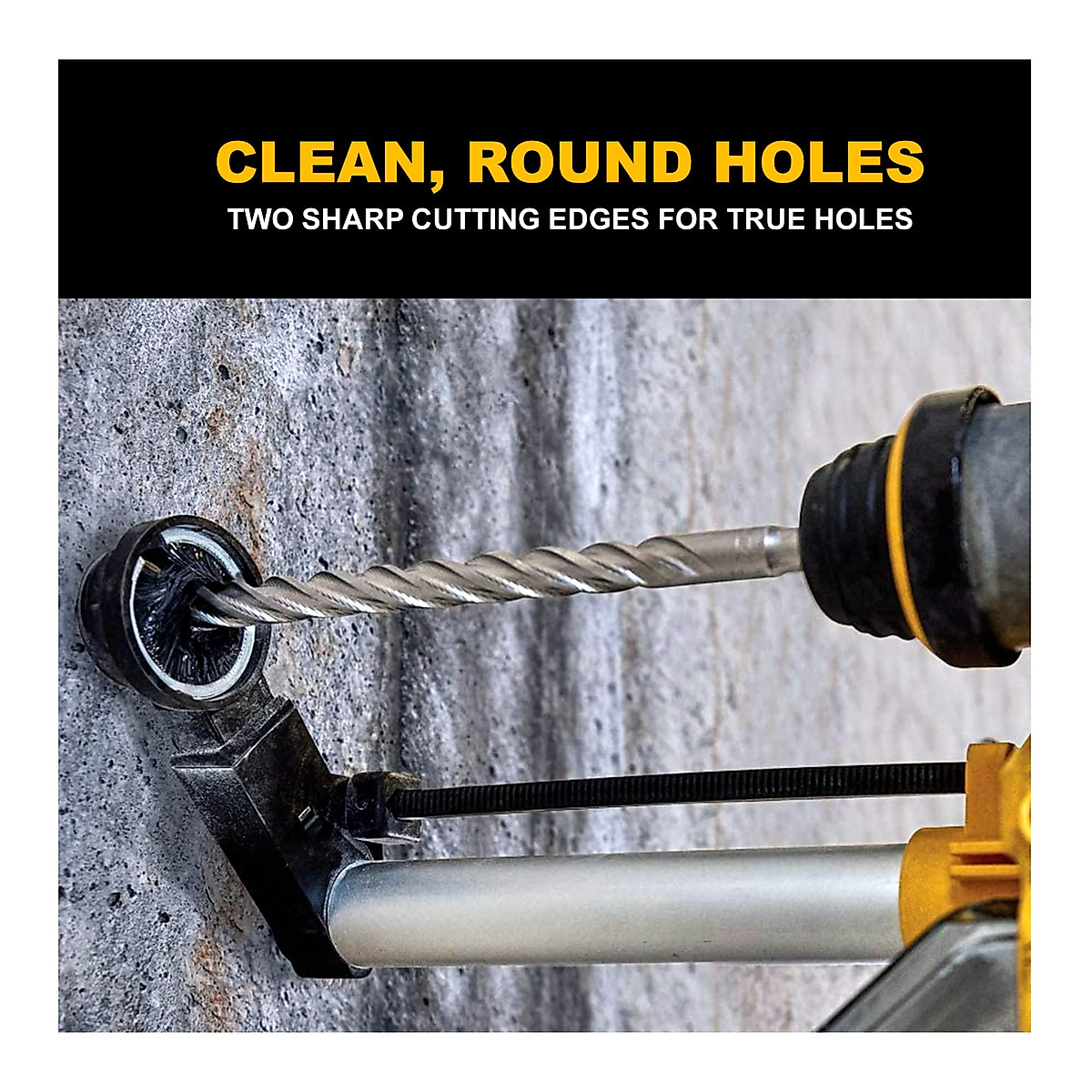 DEWALT DW5403 Rock Carbide SDS+ Bits - 3/16"dia. 4-1/2"u.l. 6-1