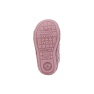 Geox TUTIMGIRL, Infant, DK Pink/Silver, 6.5