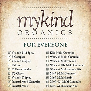 Garden of Life mykind Organics Whole Food Multivitamin for Men 40+, Vegan Mens Multi for Health & Well-Being Certified & Minerals for Men Over 40 Mens Vitamins, 120 Tablets